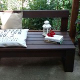 Bancuta din lemn masiv; Banca; Taburet; Masuta - Mobilier - Okazii